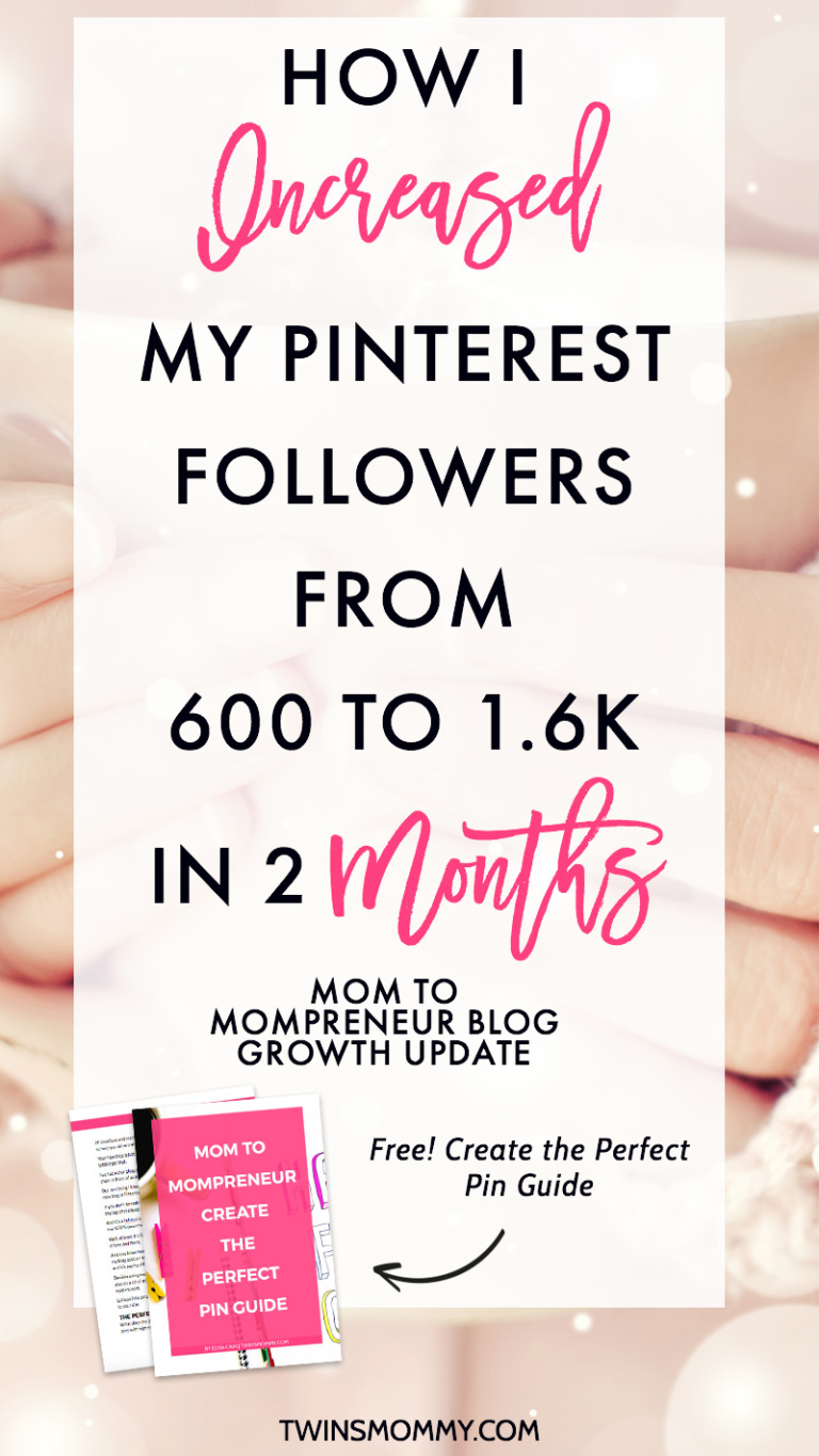 Month 2 Blog Growth Update 1 6k Pinterest Followers Later Twins Mommy