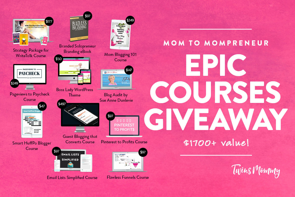 Epic Courses Giveaway For Mompreneurs! - Twins Mommy