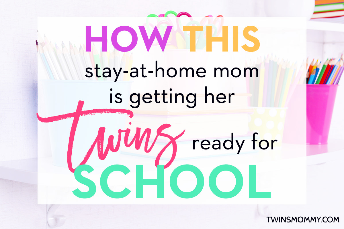 How This Stay-at-Home Mom is Getting Her Twins Ready for School - Twins ...