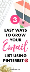 3 Easy Ways to Grow Your Email List Using Pinterest - Twins Mommy
