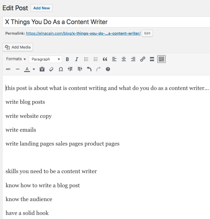 My Blog Post Template to Creating Amazing Blog Posts (As a New Blogger ...