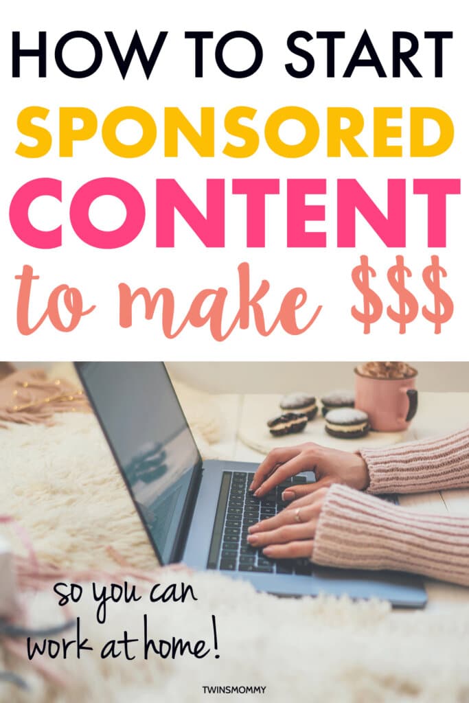 How to Get Started With Sponsored Blog Posts - Twins Mommy