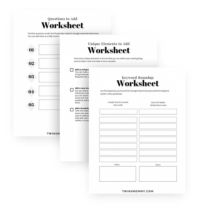 SEO Your Post - Twins Mommy