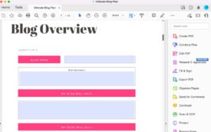 How to Write on a PDF (+ How to Create a PDF Freebie) - Twins Mommy