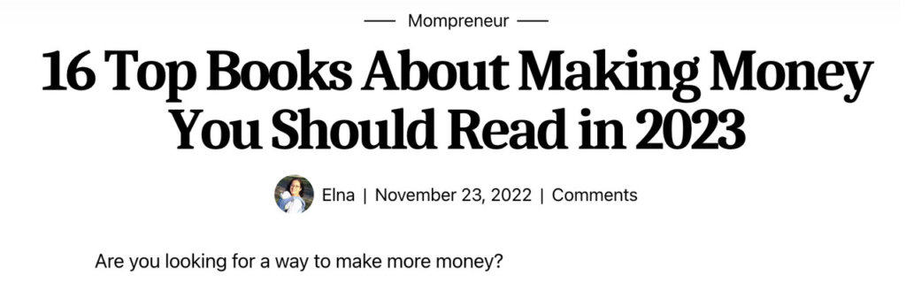 The Best Affiliate Marketing Blog Post that Makes the MOST Money ...