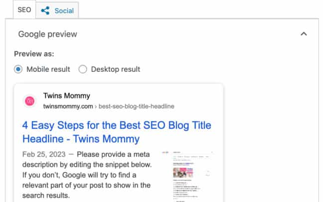 4 Easy Steps for the Best SEO Blog Title Headline - Twins Mommy