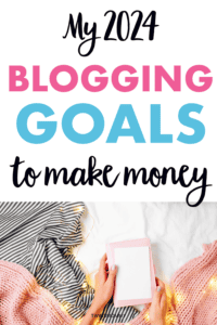 My 2024 Blogging Goals for Traffic and Income - Twins Mommy