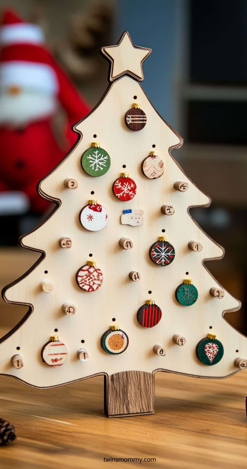 25 Easy Christmas Wood Crafts to Make and Sell This Season - Twins Mommy