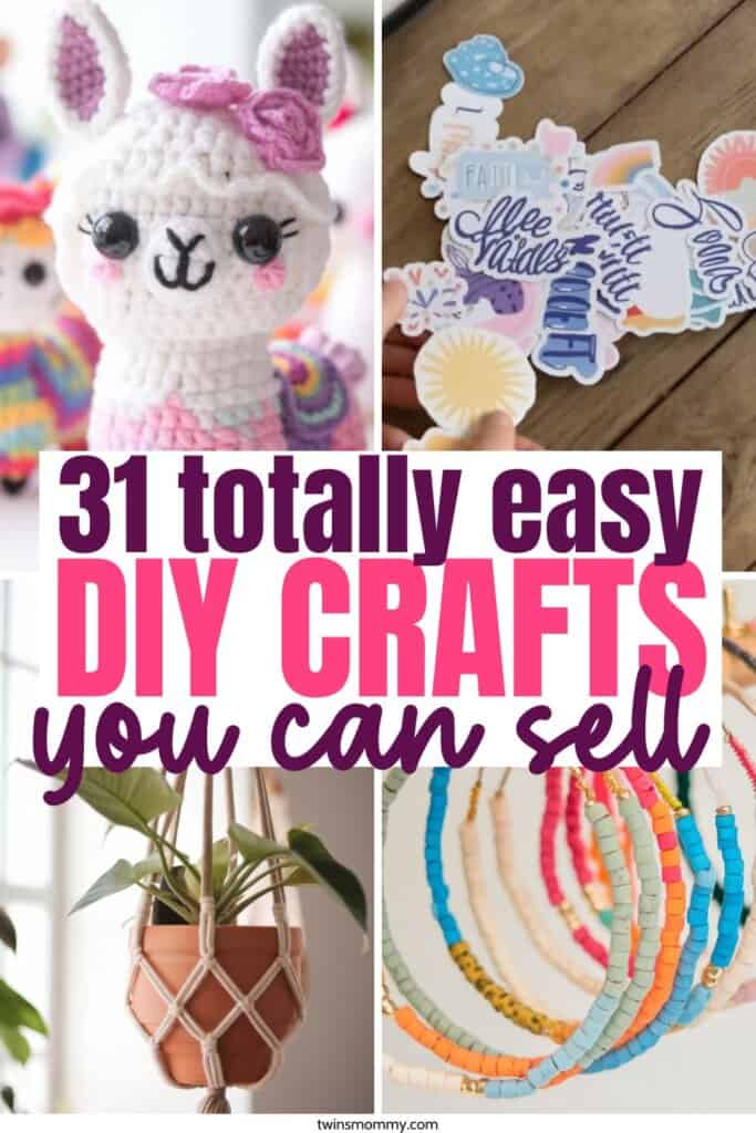 31 Remarkably Simple DIY Crafts to Sell - Twins Mommy
