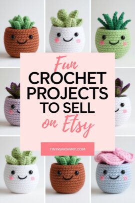 18 Quick Crochet Projects to Sell on Etsy Right Now - Twins Mommy