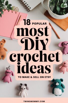 18 Quick Crochet Projects to Sell on Etsy Right Now - Twins Mommy