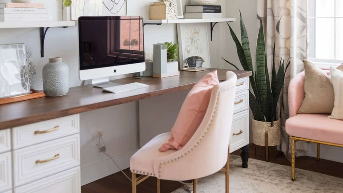 21 Workspace Organization Ideas (When You Work at Home) - Twins Mommy