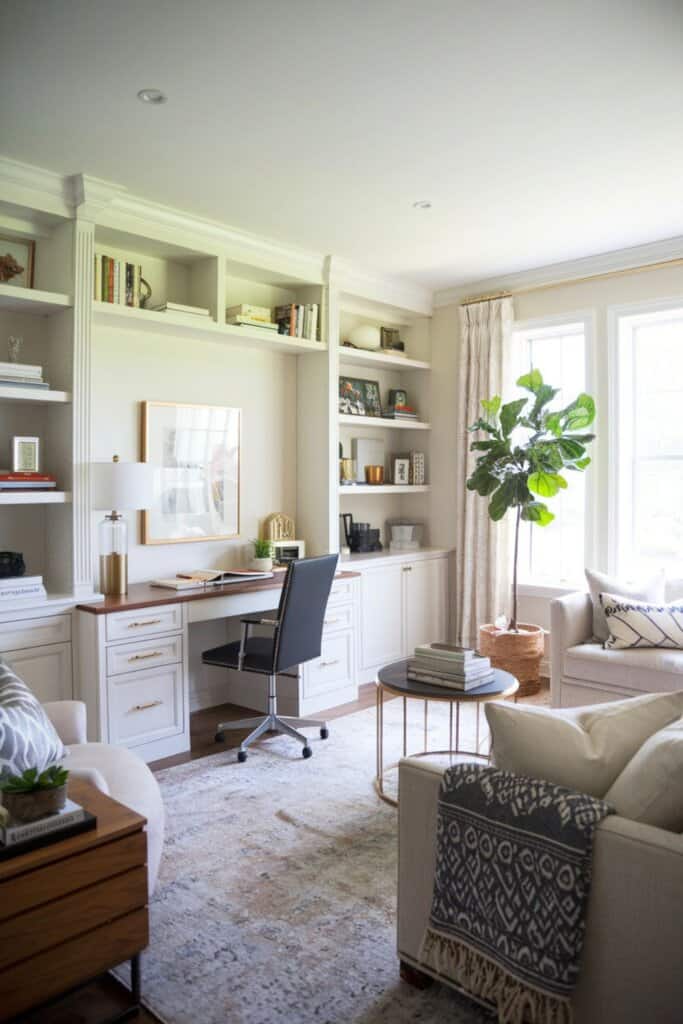 Cozy Female Office Ideas (Home Office Inspo) - Twins Mommy