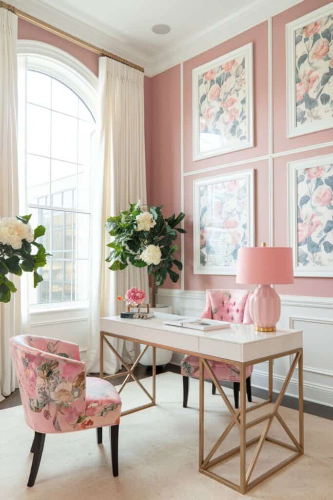 Cozy Female Office Ideas (Home Office Inspo) - Twins Mommy