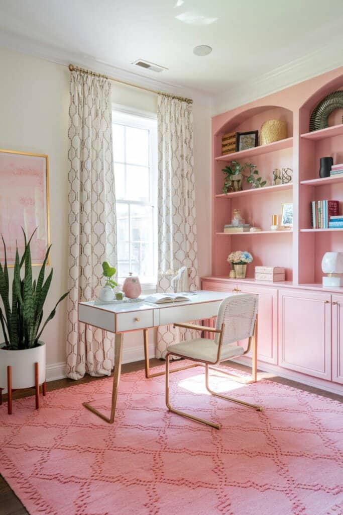 Cozy Female Office Ideas (Home Office Inspo) - Twins Mommy