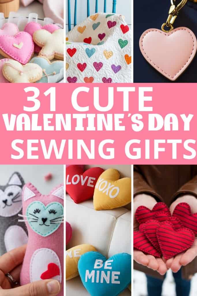Easy DIY Valentine Sewing Projects for Cute Gifts - Twins Mommy