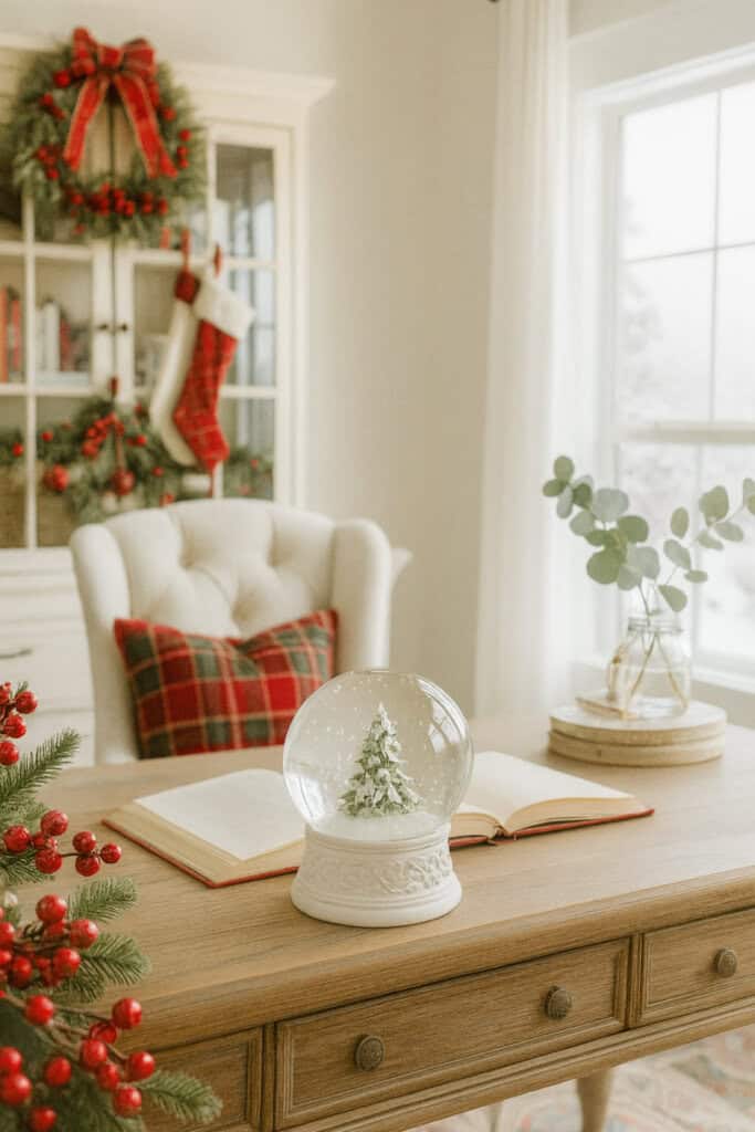 19 Festive Christmas Desk Decorations You Need - Twins Mommy