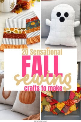 20 Festive Fall Sewing Projects You Can Easily Make - Twins Mommy