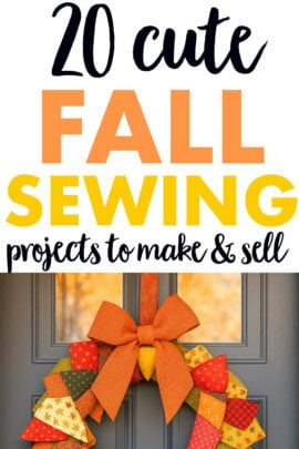20 Festive Fall Sewing Projects You Can Easily Make - Twins Mommy