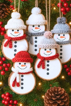 21 Cute Snowman Crafts You Can Make & Sell for the Holidays - Twins Mommy
