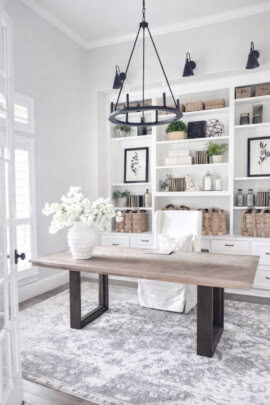 25 Chic Spring Office Decor for Your Home Office - Twins Mommy