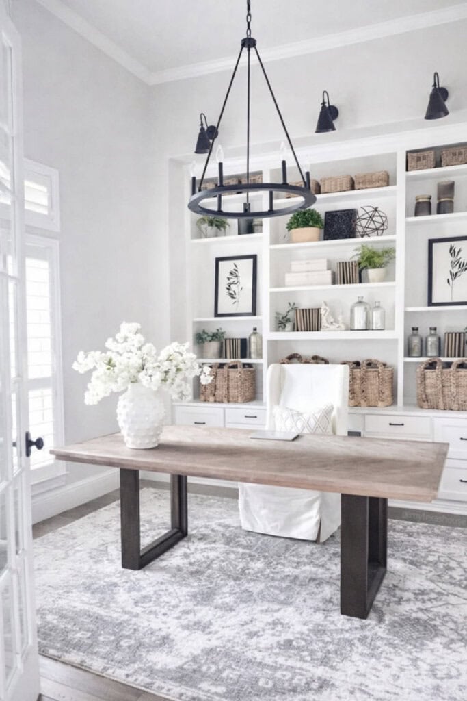 25 Chic Spring Office Decor for Your Home Office - Twins Mommy