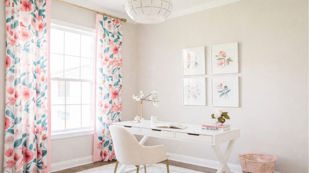 25 Chic Spring Office Decor for Your Home Office - Twins Mommy