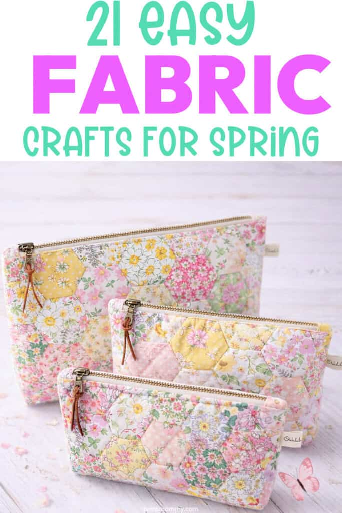 21 New Spring Fabric Craft Ideas You Can Make (for Gifts) - Twins Mommy