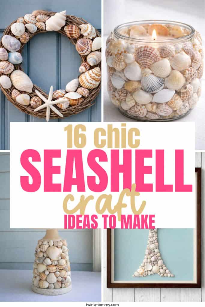 Gorgeous Seashell Crafts You Can Make For Your Home - Twins Mommy